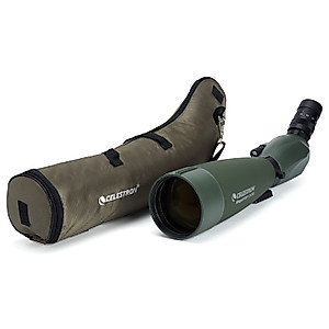 Celestron Regal M2 100ED Spotting Scope – ED Glass for Hunting, Birding and Outdoor Actvities – Phase and Dielectric Coated BaK-4 Prism – Fully Multi-Coated Optics – Dual Focus – 22-67x Zoom Eyepiece