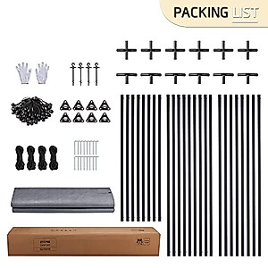 Gardesol Carport, 12’ X 20’ Heavy Duty Car Canopy with Powder-Coated Steel Frame, Easy to Assemble Portable Garage for Car, Boat, Party Tent with 180g PE Tarp for Wedding, Garden, 8 Legs, Gray