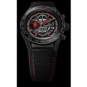 TAG HEUER CARRERA Calibre HEUER 01 Automatic Chronograph Limited Edition Red Devil Manchester United CAR2A1J.FC6400