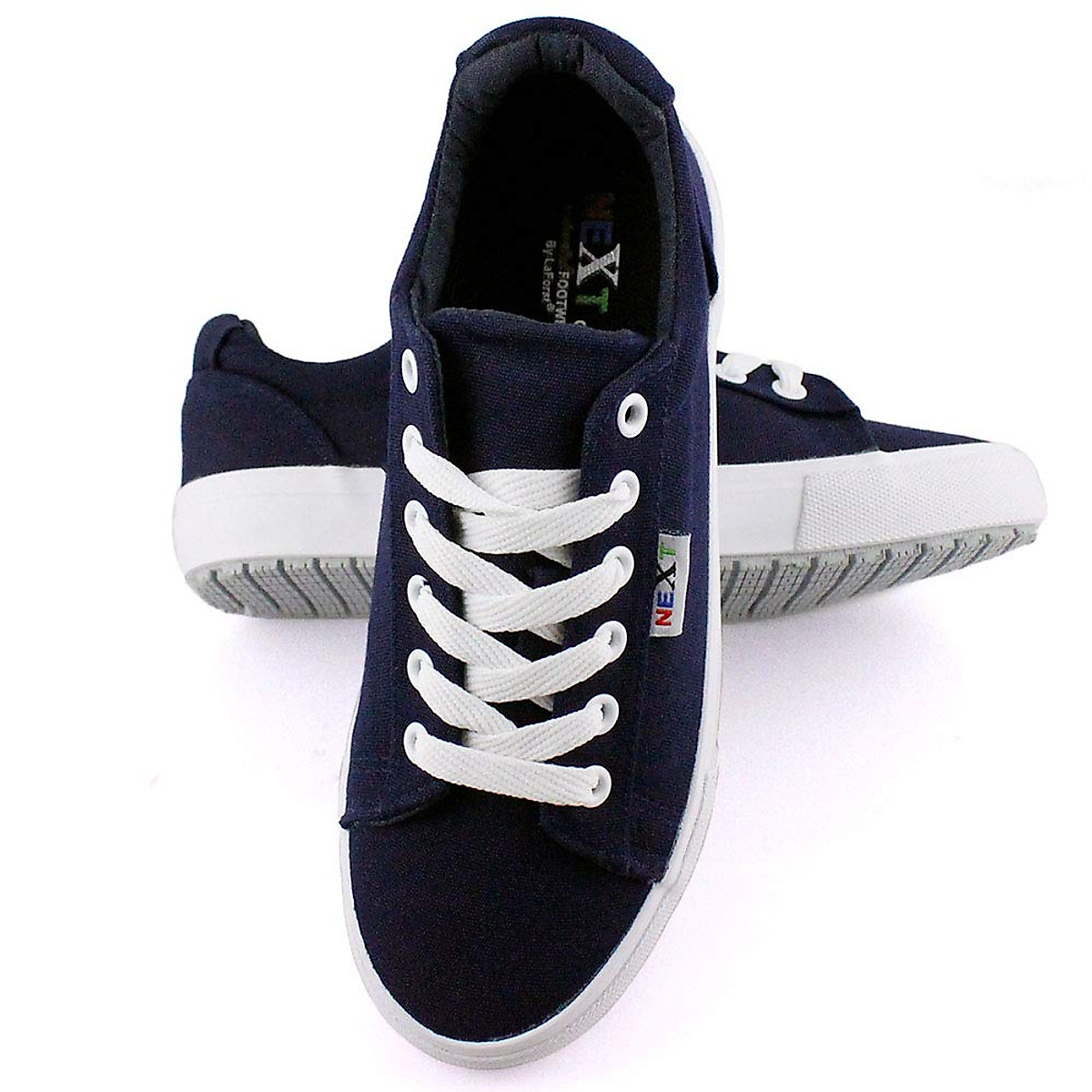 Laforst Next Gen Footwear Women's Christy 3327 Slip Resistant Sneaker, Navy, 9