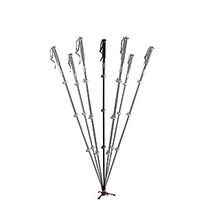 Manfrotto Video Monopod XPRO+, Camera and Video Support Rod with Video Head, 4-Section in Aluminium with Fluid Base, Photography Accessories for Content Creation, Video, Vlogging