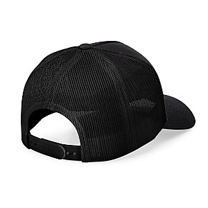 Aprojes Jesus Hat for Men – Christian Trucker Cap – Adjustable (Black/Black)