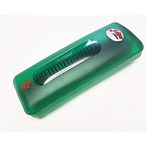 Holiday Christmas Tree Needle Pick-up Brushes (Pack of 2) - Picks up Dry Dropped Needles from Under Christmas Trees and Wreaths, Tough Enough to Pick Up Nuts and Bolts Too (Green)