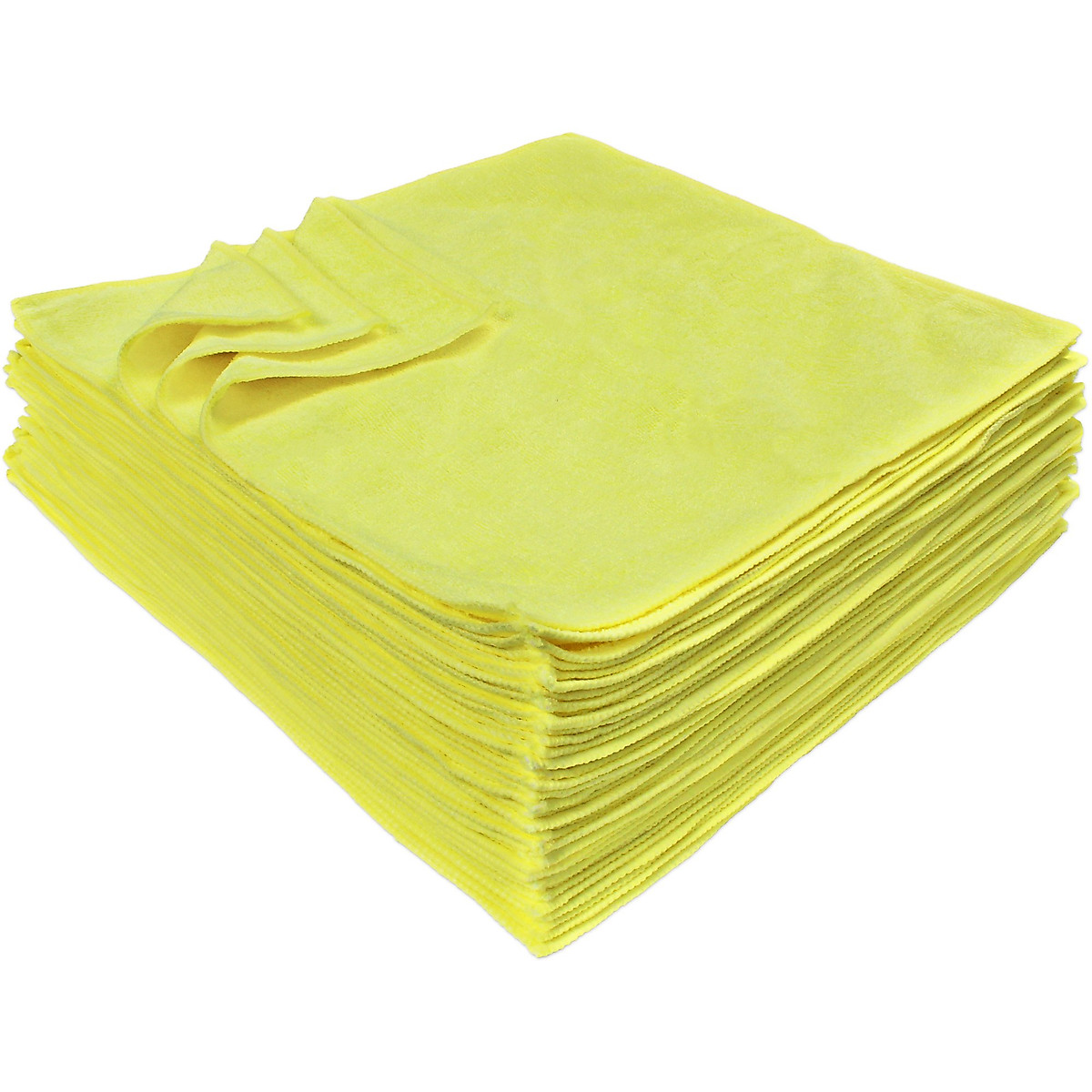 Eurow Microfiber Premium 16in x 16in 350 GSM Cleaning Towels 36-Pack