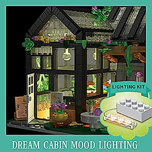 Mesiondy Flower House Building Set, Compatible with Lego Flower Friends House, Create a Warm and Beautiful Environment, Gift for Girls 6-12(567 Pcs)