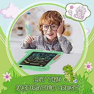 LEYAOYAO LCD Writing Tablet 10Inch Toddler Toys, Doodle Board with Bag Drawing Pad Gifts for Kids, Dinosaur Boy Toy Drawing Board Birthday, Drawing Tablet for Boys Girls 3-6 Years Old