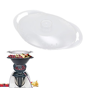 Food Processor Bowl Cover Kitchen Food Processor Robot Lid PC Heat Withstand Ability Steaming Pan Cover for Thermomix TM6 TM5 TM31