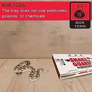 Snake Guard® Snake Trap by Wildlife Control Supplies – Weather Resistant Zero Contact Snare – Safe & Effective - for Commercial & Residential Use – Great for Basements, Garages & Sheds