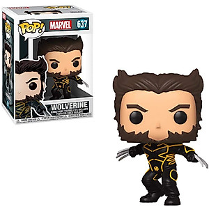 POP Marvel: X-Men 20th Anniversary - Wolverine in Jacket Funko Pop! Vinyl Figure (Bundled with patible Pop Box Protector Case) Multicolored 3.75 inches