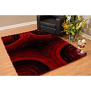 United Weavers of America Finesse Astral 1'10" x 3' Rug, Red