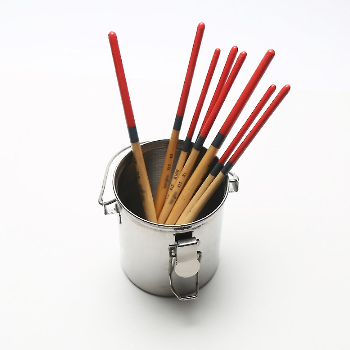 Monique Artist Painter Air-Tight Stainless Steel Oil Paint Brush Washer Portable Brush Cleaner