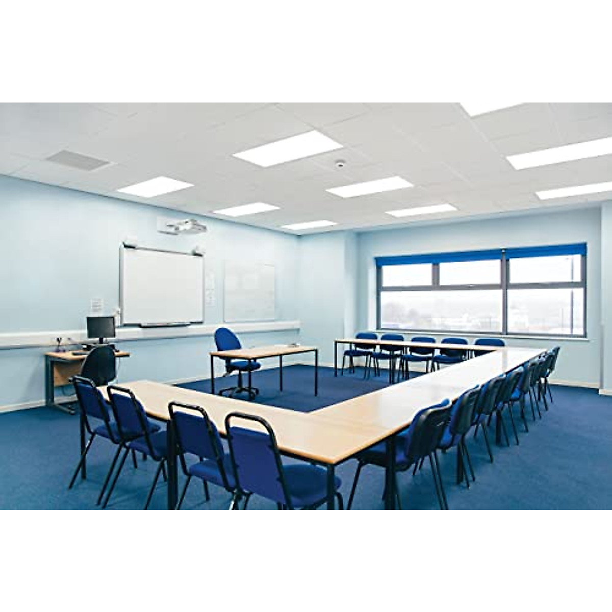 Lithonia Lighting CPX 2X4 40L 40K 120 NODIM CP2 2 ft. x 4 ft. CPX LED Flat Panel 4000 lumens 4000K CCT Non-dimming 2 Pack