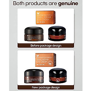 MIZON Snail Line Snail Repair Eye Cream, natural treatment, wrinkle treatment, fine line, hydrating, healthy skin, Korean skincare (0.84 oz)