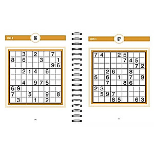 Brain Games - Large Print Sudoku (Orange)