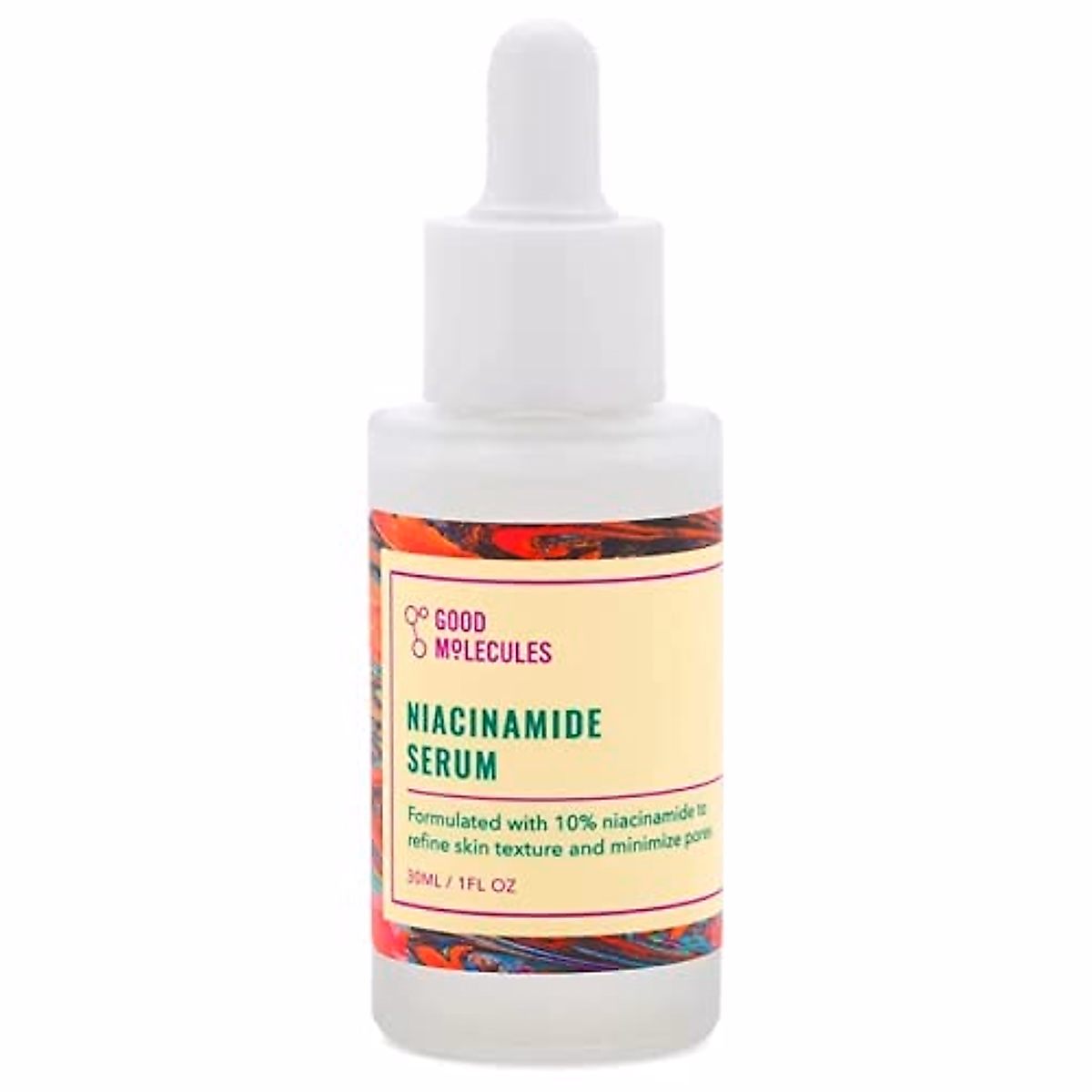 Good Molecules Hyaluronic Acid Serum 1 Oz. and Niacinamide Serum 1 Oz. SET. Brighten, Hydrate and Smooth Skin. Lightweight and Water Based Formula. Vegan and Cruelty Free.