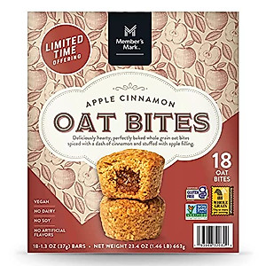 Generic Members Mark Apple Cinnamon Oat Bites (18 pk.)