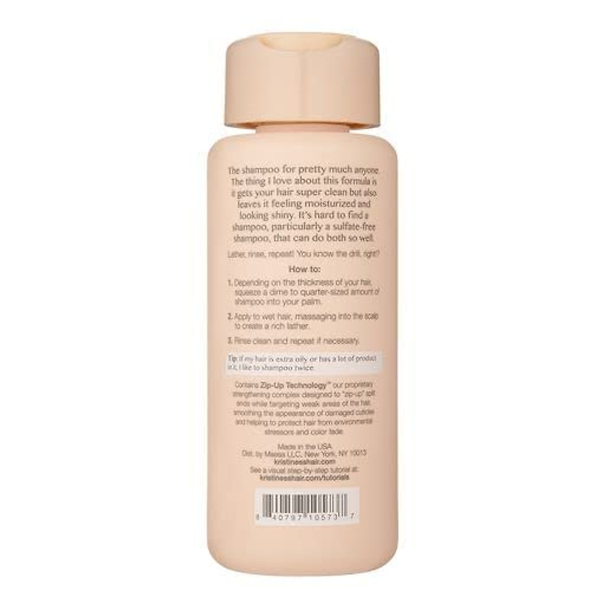Kristin Ess Hair Deep Clean Clarifying Shampoo for Build Up, Dirt and Oil on Hair and Scalp, Cleanse + Detox Oily Hair, Vegan, 10 fl oz (Pack of 2)