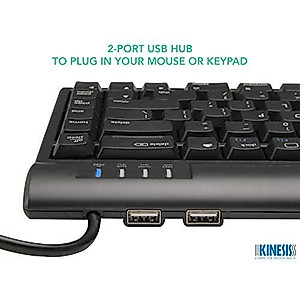 Kinesis USB Freestyle2 Keyboard for Mac (20" Extended Separation)