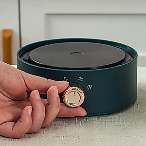 Electric Mini Stove,Small Hot Plate,360 Degree Vertical Heating Portable Countertop Hot Plate for Home Coffee Tea Water Heater,Small Hot Plate Mini Hot Plate Kitchen Cooktop Electric Heater 220V