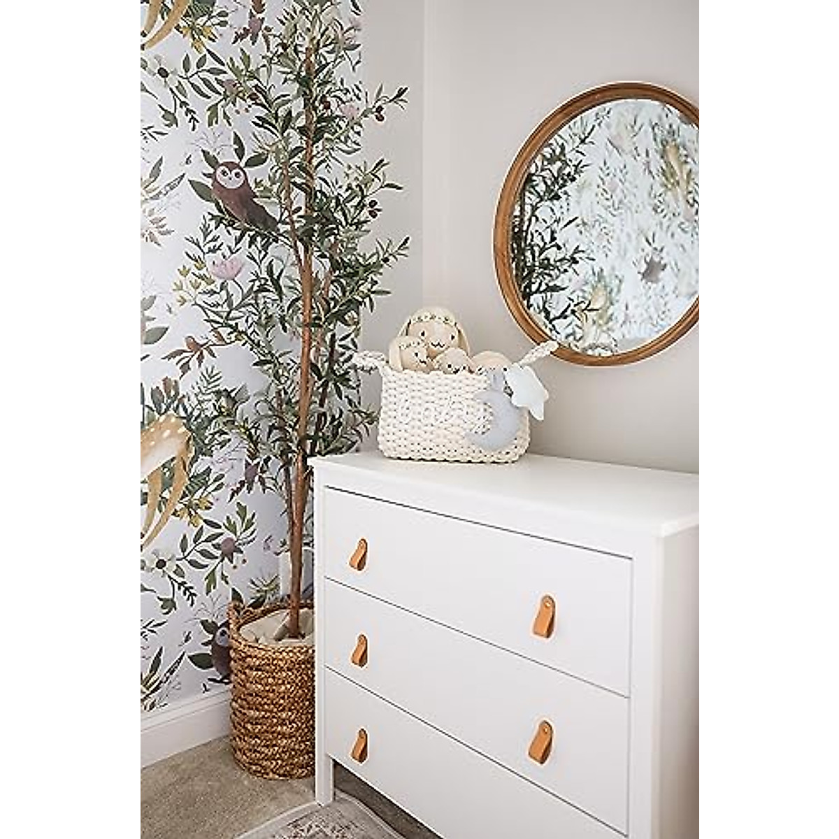 Ullabelle Stars and Moon Soft Security Blanket Baby Lovey Baby Gifts for Newborn Boys and Girls Baby Muslin Blanket (Security Blanket Blue)