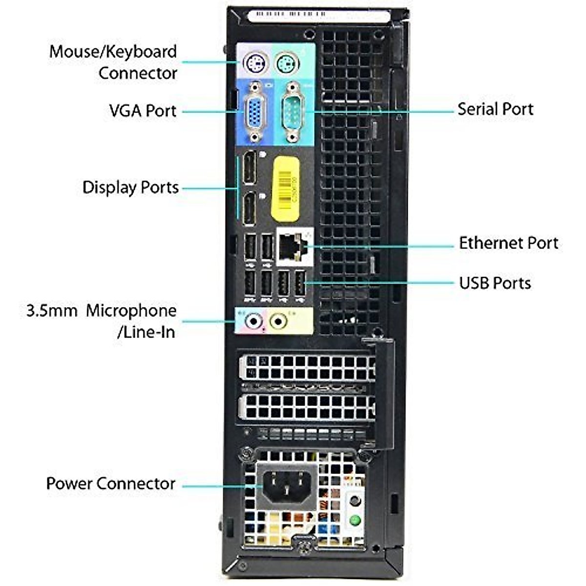 Dell Optiplex 7010 SFF Premium Business Desktop PC, Intel Core i7 Processor, 8GB DDR3 RAM, 500GB HDD, DVD/-RW, Radeon 7470 Graphics, Windows 10 (Renewed)