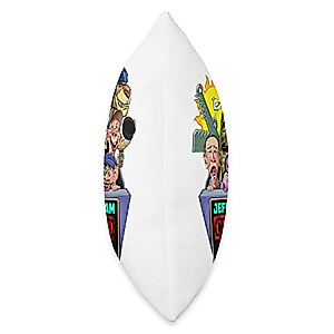 JEFF DUNHAM Sunrise, FL (2023) Throw Pillow, 16x16, Multicolor