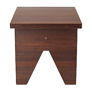 Ouya Wooden Step Stool for Adults and Kids Sturdy Footstool with Non Slip Pads for Kitchen Garden and Bedroom Capacity 400 to 500lbs