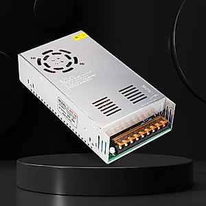 REALSUN 24V 20A Universal Switching Power Converter Adapter Transformer Regulated Supply AC to DC LED Driver 480w for CCTV, Radio, Computer Project, 215mm * 115mm *50mm