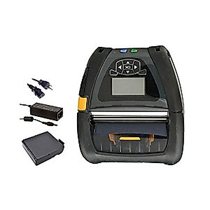 QLn420 Barcode Label Mobile Printer, Wireless Bluetooth and WiFi 802.11a/b/g/n, Rugged, 4 Inch, Direct Thermal, Belt Clip, Charger
