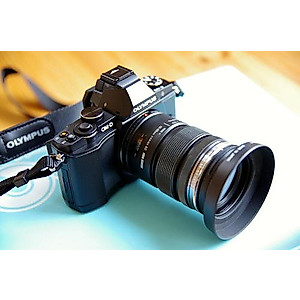 OLYMPUS mirror-less SLR OM-D E-M5 double zoom kit Black 16.05 million pixel dust drip OM-D E-M5 DZKIT BLK - International Version (No Warranty)