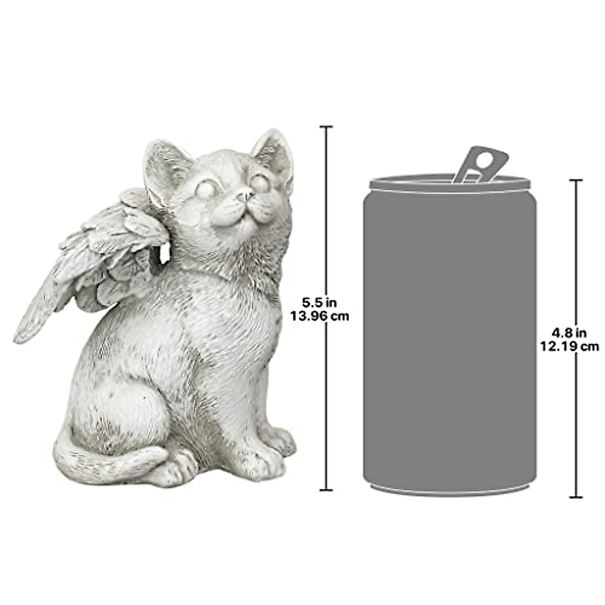 Design Toscano Loving Friend, Memorial Pet Cat Statue: Medium