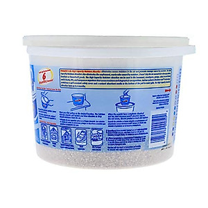 DampRid Moisture Absorber Hi-Capacity Bucket, 4 lb., Fragrance Free, For Fresher, Cleaner Air in Large Spaces, Lasts Up To 6 Months, No Electricity Required