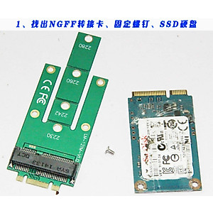 JMT NGFF M.2 B Key SSD to MSATA Mini PCIE Adapter Converter Card for 22x30mm 22x42mm 22x60mm 22x80 SSD