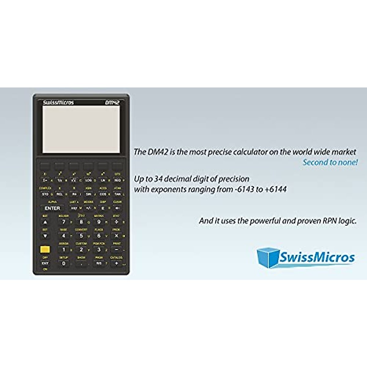 DM42 - The Most Precise Calculator.