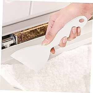 Yardwe 3Pcs Human Design portapotty Refrigerator ice Shovel ice Removal Shovel ice Scooper Scraper Snow Removing Shovel Handheld Frost Spade Multifunction deicing Shovel Snow Blower pp