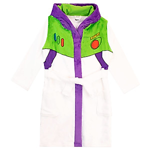 Disney Boys' Toy Story Robe Buzz Lightyear Size 7 Multicolored