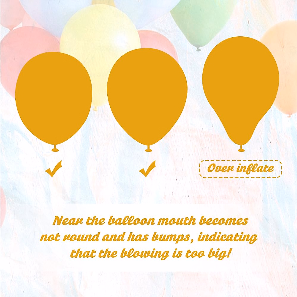 Gold Metallic Balloons - 60pcs, 5 Inch, Golden, For Christmas, Valentine's Day, Parties & More