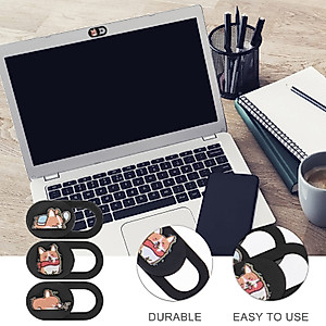 Gatuida 3pcs Camera Cover Privacy Sticker Privacy Security Camera Slider Cartoon Notebook Camera Shield Webcam Cover Web Cam Lens Cover Webcam Privacy Covers Protective Cover Abs Flat