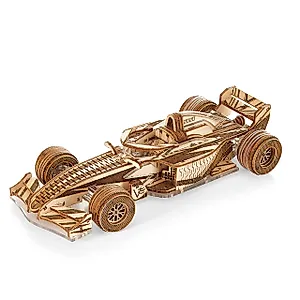Veter Models Racer - V3 Mechanical 3D Puzzle Sport Car DIY Mechanical Model for Adults STEM Toys Hobby Gift Modelling Kit Mechanical Puzzles