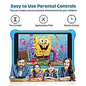 Fullant 7 inch Kids Tablet, Android 11 Tablet for Kid, 2GB RAM 32GB ROM, Quad Core Processor, Kidoz Preinstalled, Parental Control Tablets