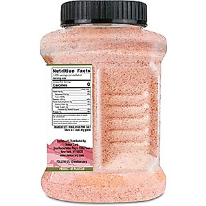 Good Tierra Himalayan Pink Salt in Jar - Extra-Fine Grain - 2.5 lb.