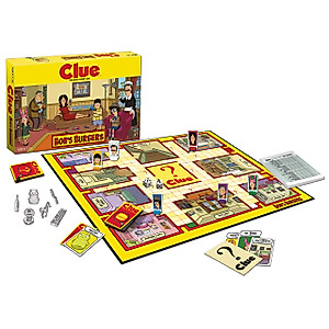 Clue Bobs Burgers Board Game | Themed Bob Burgers TV Show Clue Game | Officially Licensed Bob's Burgers Game | Solve The Mystery in This Unique Clue take on The Classic Board Game