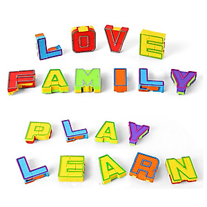 miYou Alphabet Robots Toy for Kids ABC Learning Education Preschool Toys 26 Pieces/Gift Box