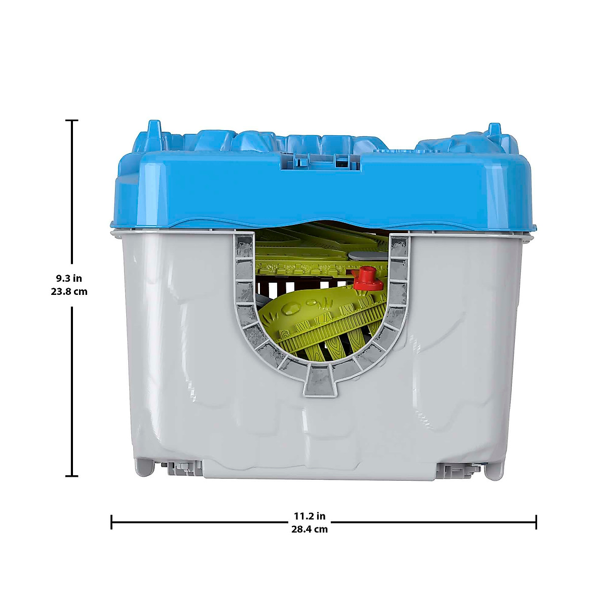 Thomas & Friends Toy Train Set TrackMaster Builder Bucket, 25 Track Pieces in a Storage Container for Preschool Pretend Play Kids Ages 3+ Years