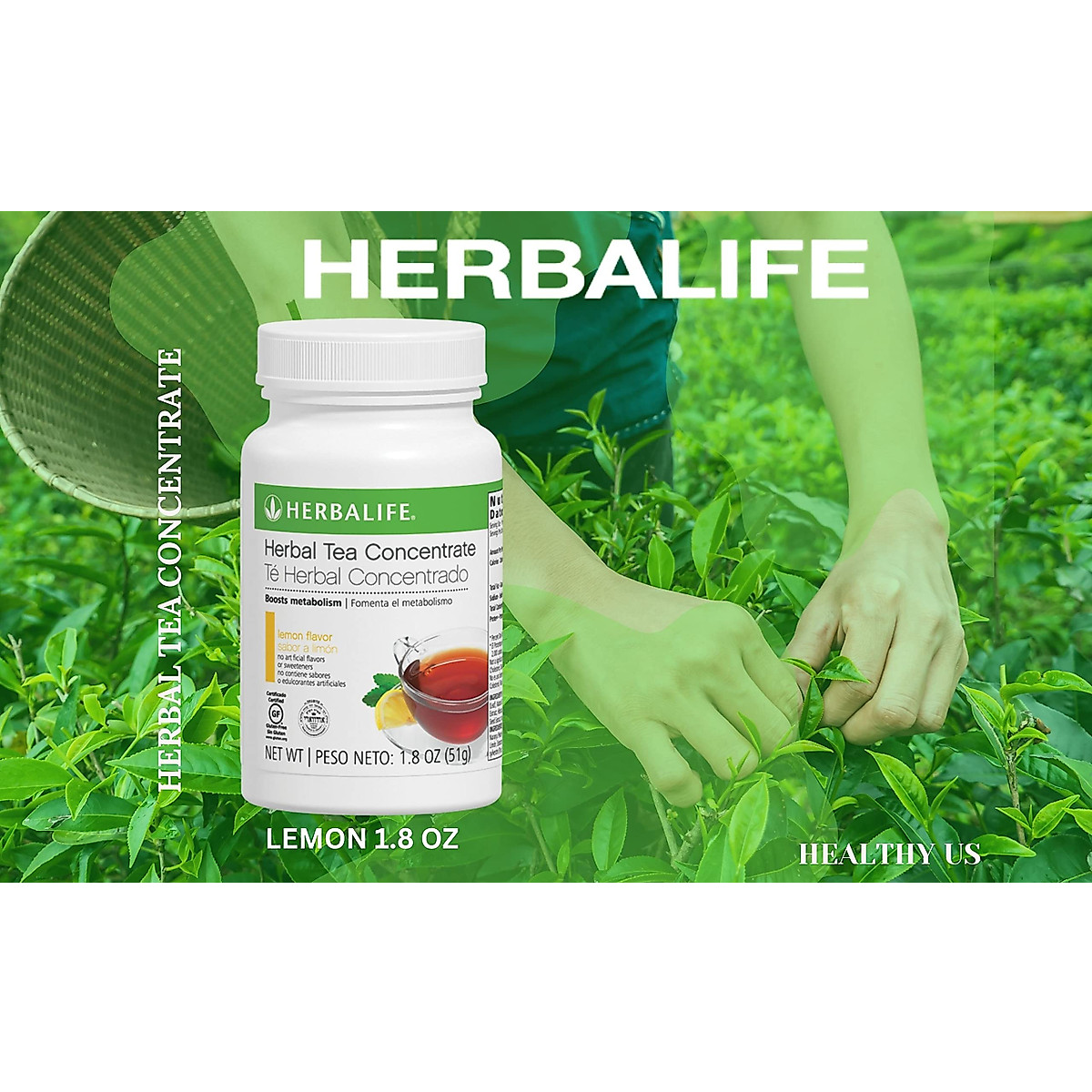 Herbalife Herbal Tea Concentrate Lemon 3.6Oz