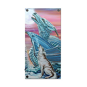 Head Case Designs Officially Licensed Ed Beard Jr Moon Song Wolf Moon Dragons Vinyl Sticker Gaming Skin Decal Cover Compatible with Xbox Series X Console and Controller Bundle