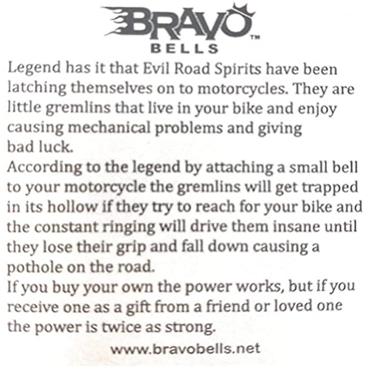 Bravo Bells Celtic Tree of Life Yggdrasil Bell - Biker Ride Bell Accessory or Key Chain for Good Luck on the Road - Made in the USA