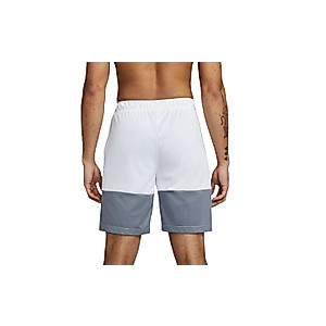Nike Men's Hybrid 9" Training Shorts (White/Grey/Black) Size XL