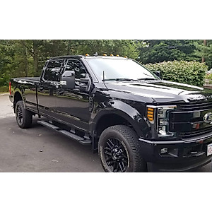 AntennaMastsRus - The Original 6 3/4 Inch is Compatible with Ford F-350 Super Duty (2017-2024) - Car Wash Proof Short Rubber Antenna - Internal Copper Coil - Premium Reception - German Engineered