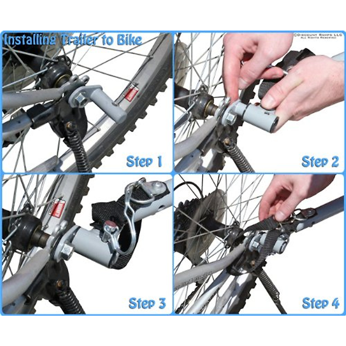 Bike Bicycle Trailer Hitch for Multiple Brands